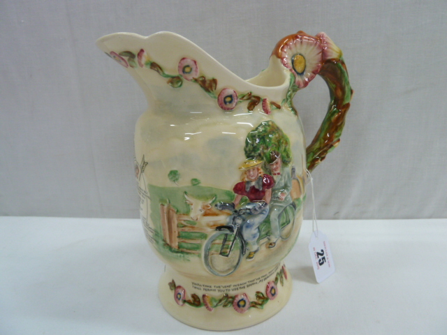 Crown Devon Fieldings Musical Jug - Daisy Bell