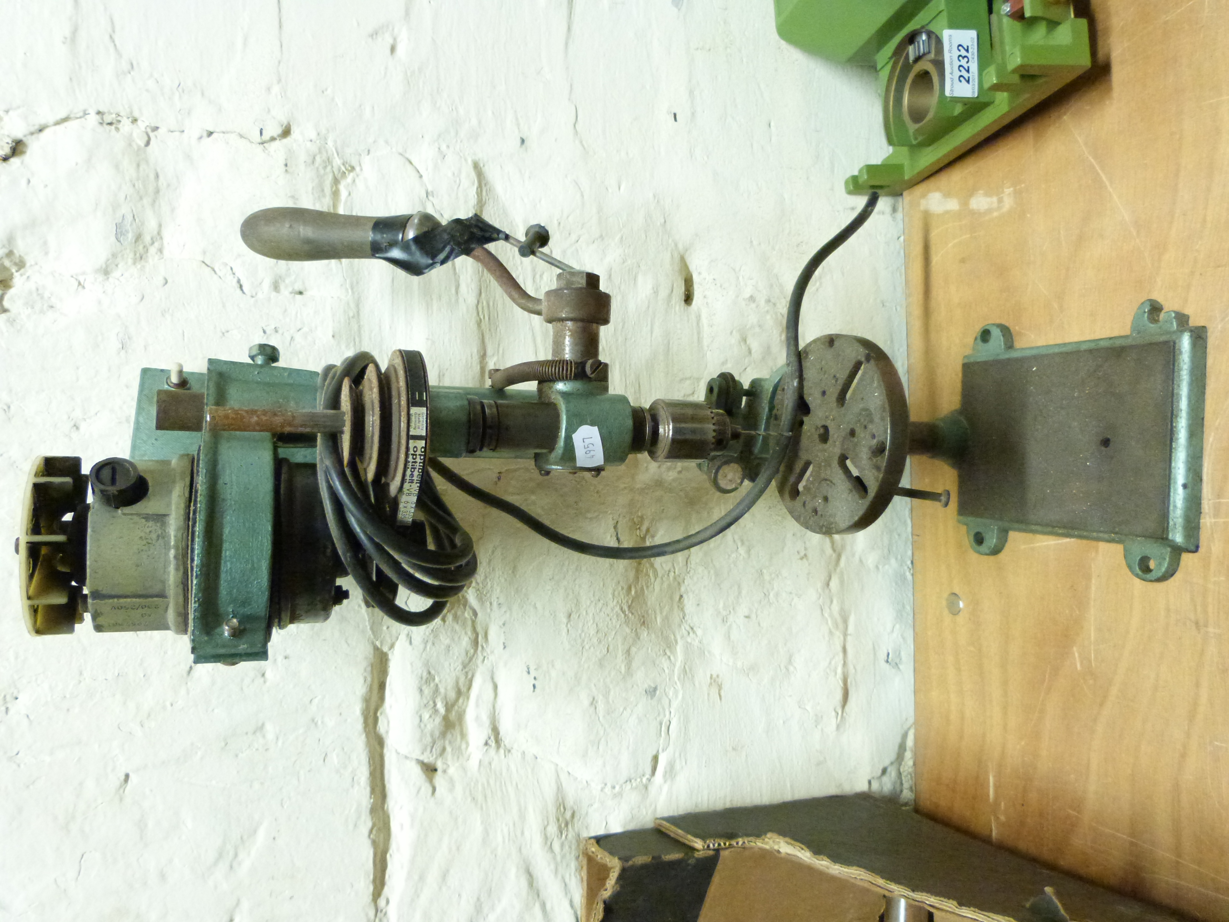 A model makers pillar drill