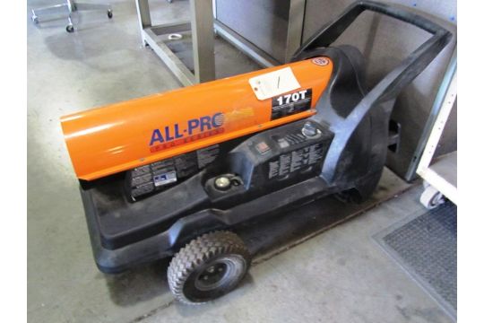 All-Pro 170T Portable Kerosene Forced Air Shop Heater