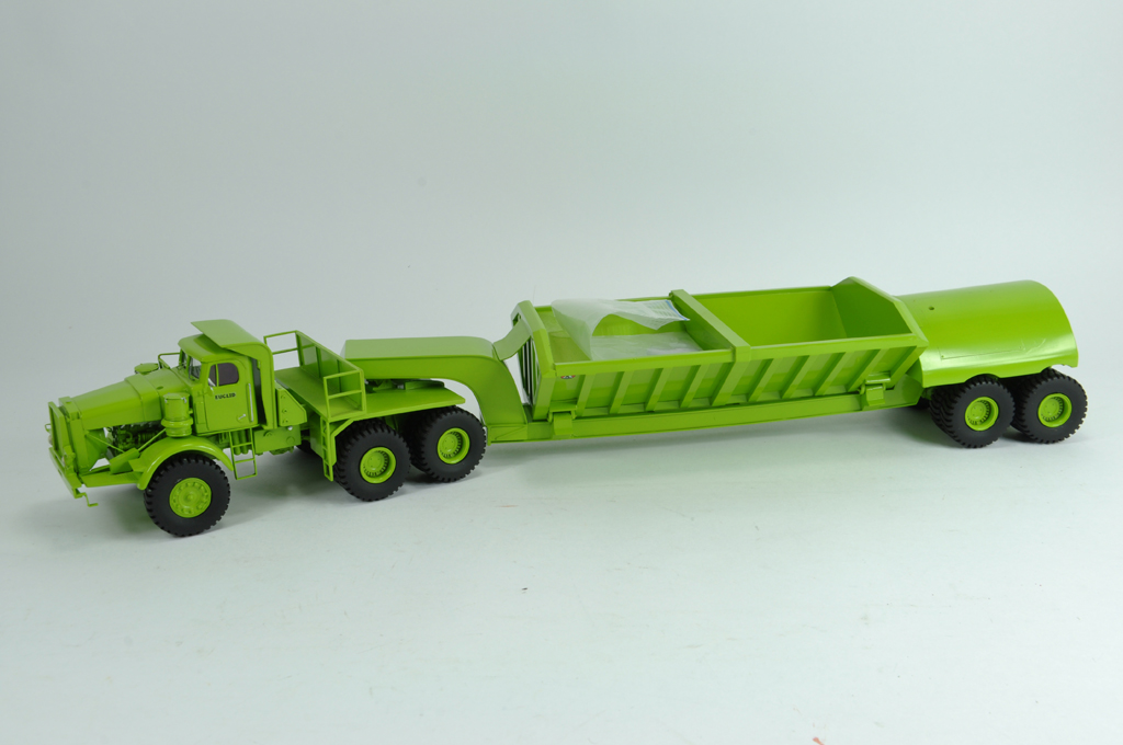 Dan Models (Romania) 1/48 scale Resin Euclid R40 Tractor with Side Dump ...