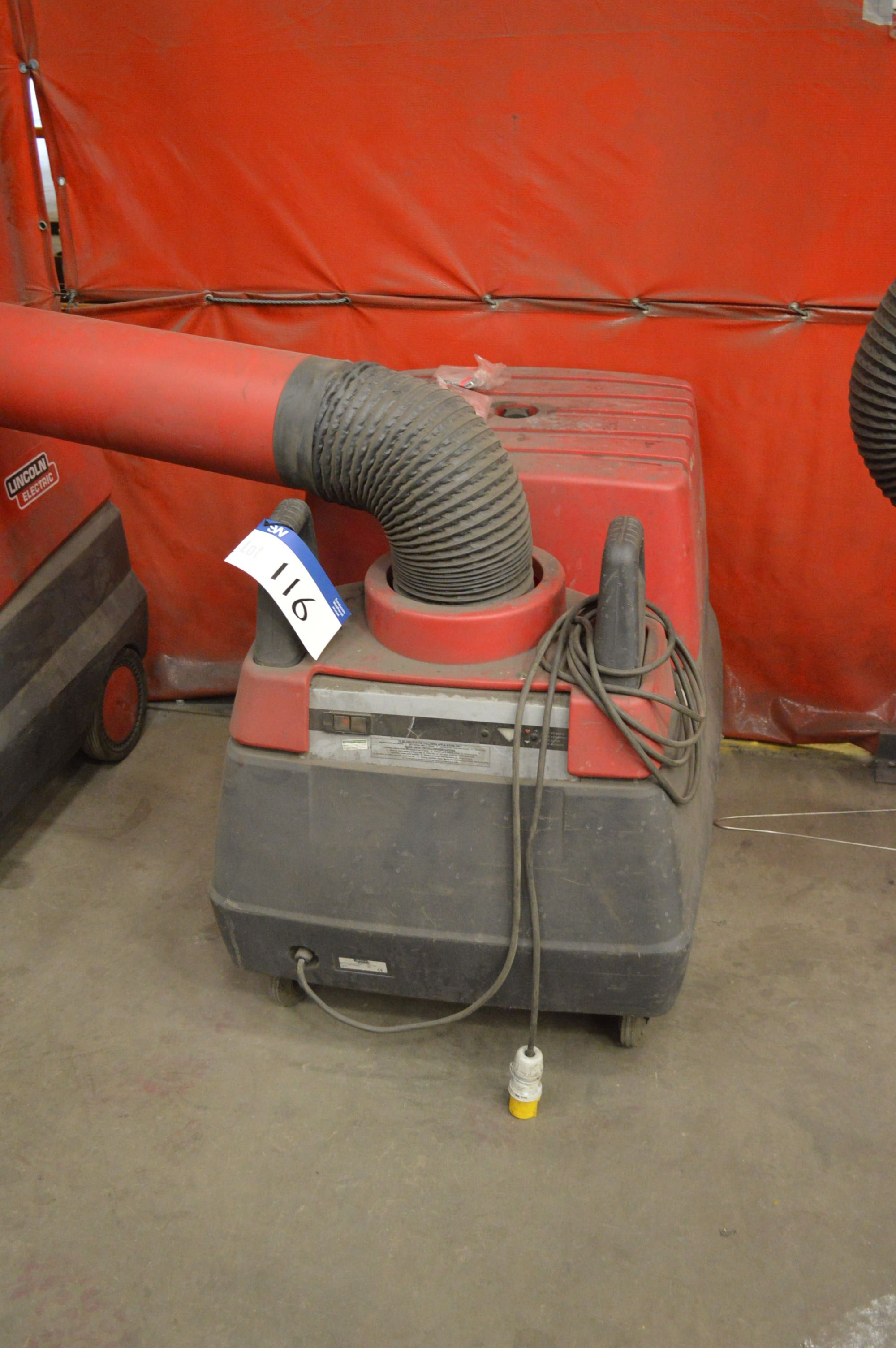 Lincoln Mobilflex 200-M Portable Fume Extraction Unit, 110V