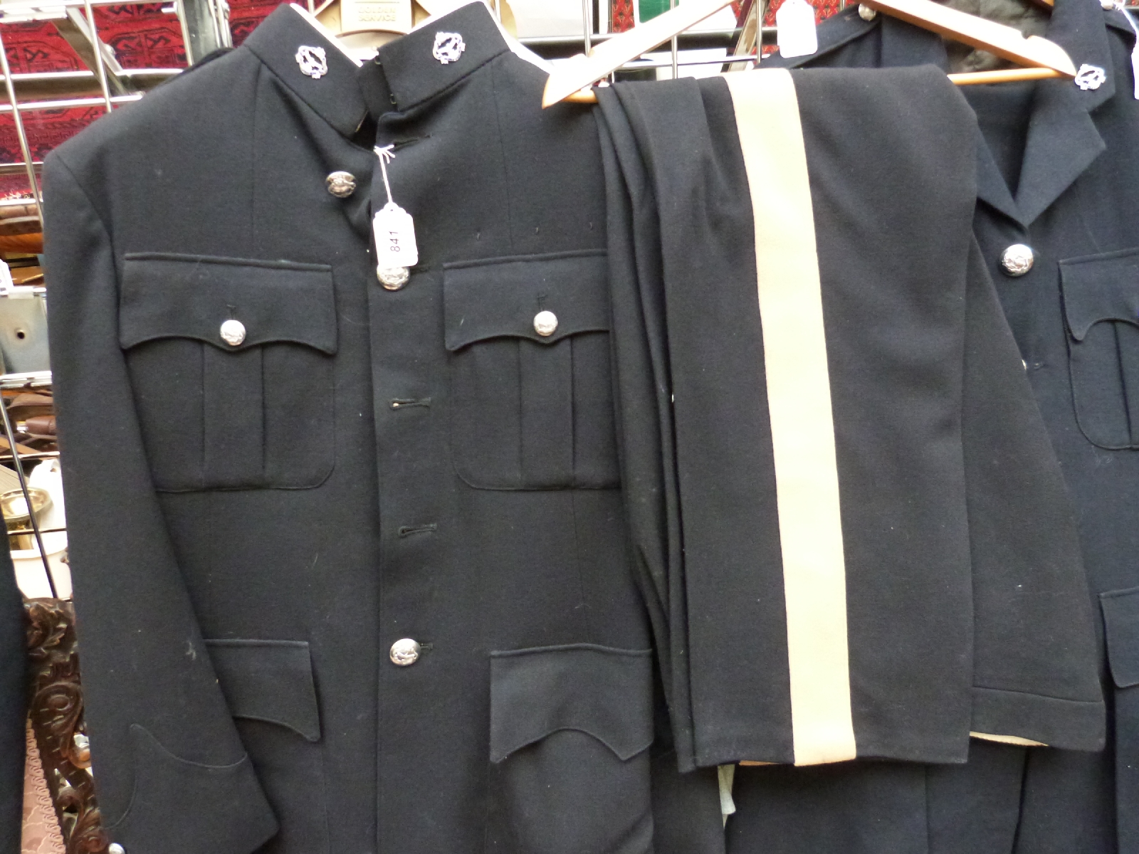 A collection of Northern Rhodesia Police uniform comprising two jackets ...