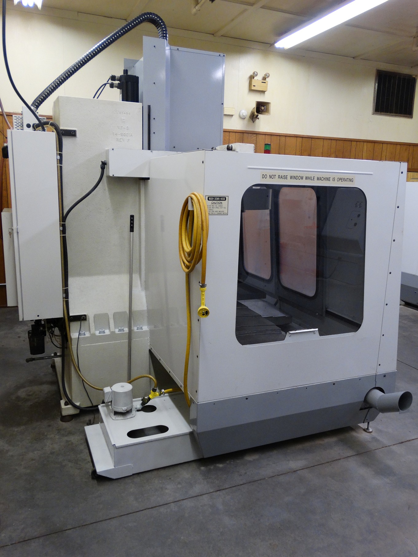 Haas VF4 Vertical Machining Center, 4th Axis Interface, X=50", Y=20", Z ...