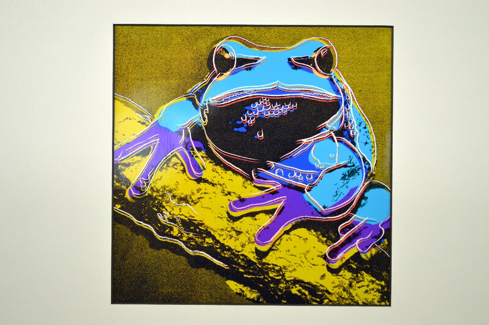 Andy Warhol The Frog Serigraph ltd edition of 1000 pieces, 1987 ...