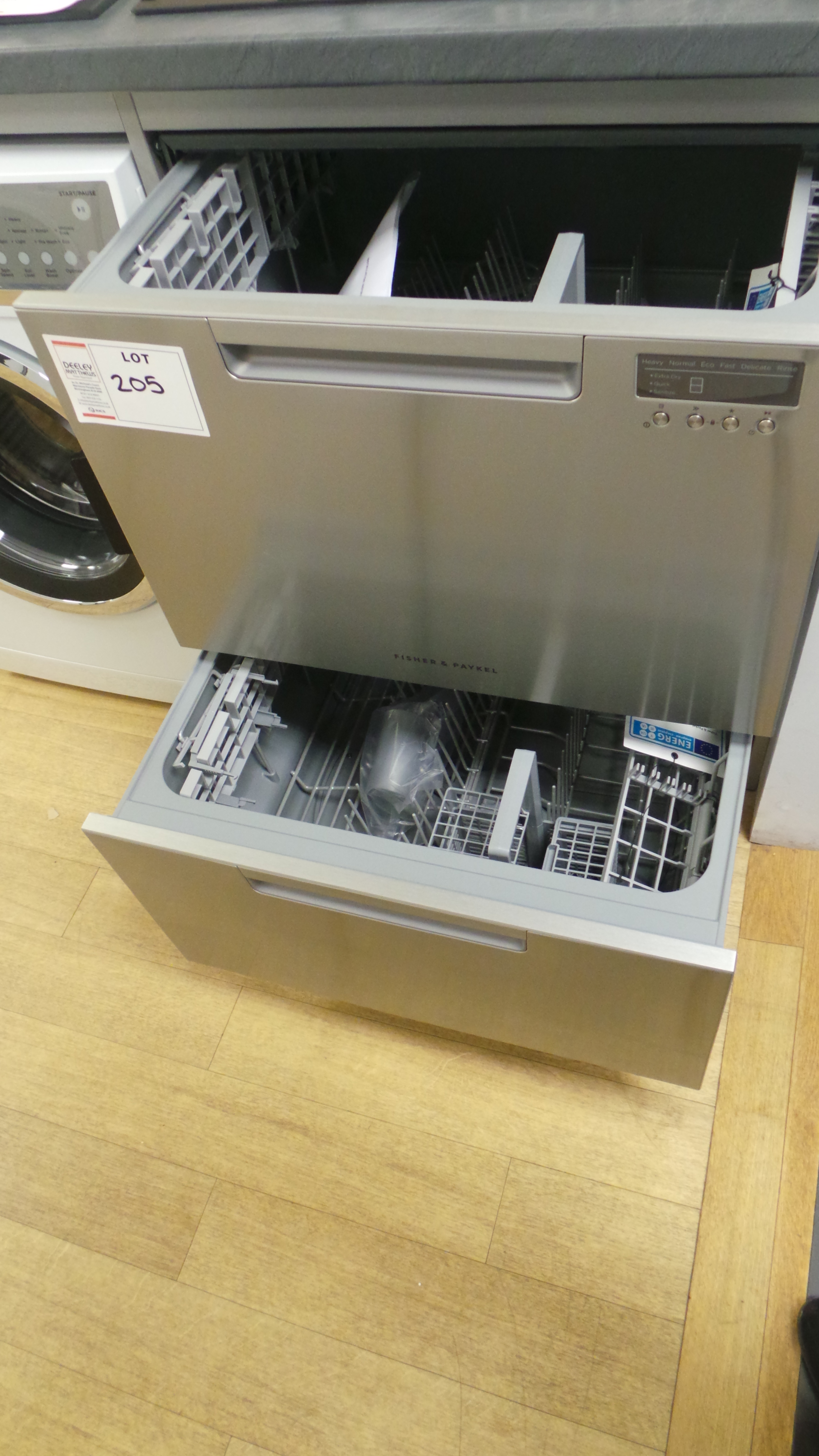Fisher & Paykel DD60DCHX9 double drawer DISH WASHER RRP £1,059