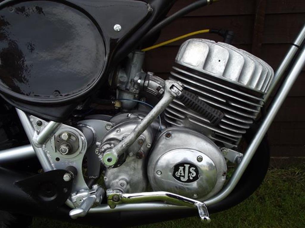 An AJS Stormer 250cc Fluff Brown replica, frame number A248, engine ...