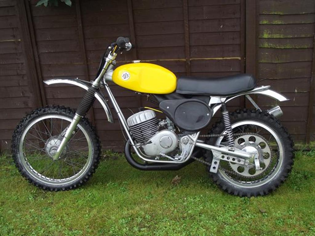 An AJS Stormer 250cc Fluff Brown replica, frame number A248, engine ...