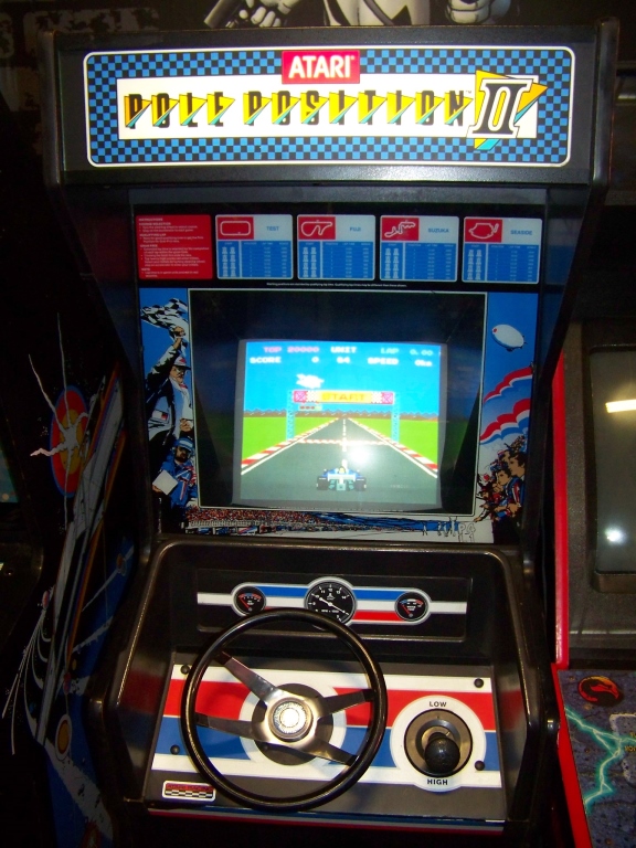 POLE POSITION II CLASSIC ARCADE GAME Item is in used condition ...