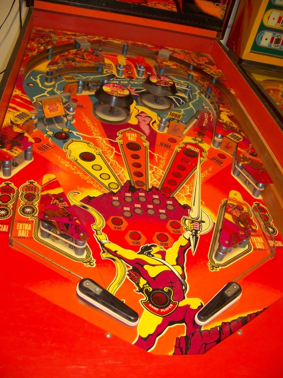 HERCULES WORLD'S BIGGEST PINBALL ATARI 1979 Item is in used condition ...
