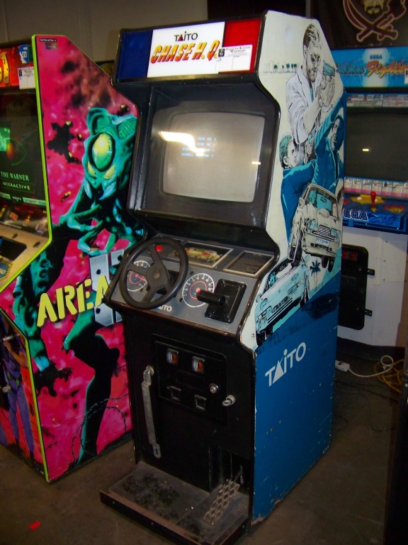 CHASE HQ 19" UPRIGHT CLASSIC ARCADE GAME Item is in used condition ...