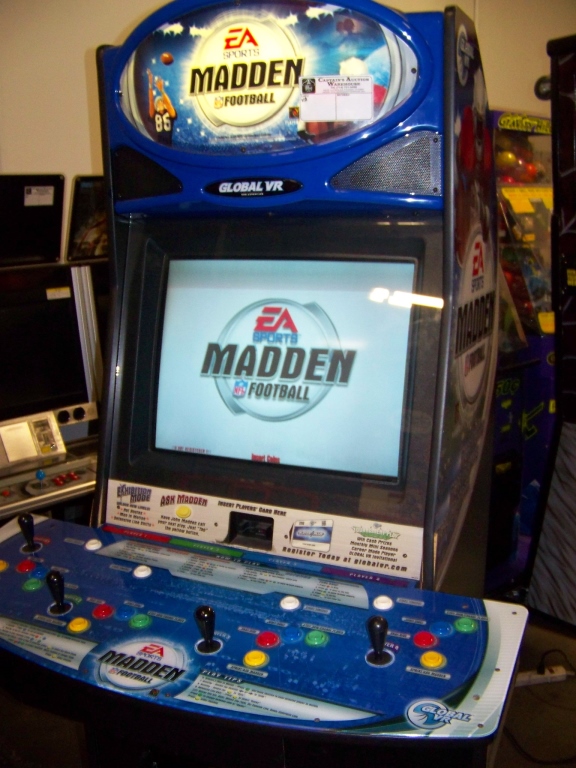 MADDEN FOOTBALL GLOBAL VR ARCADE GAME Item is in used condition ...