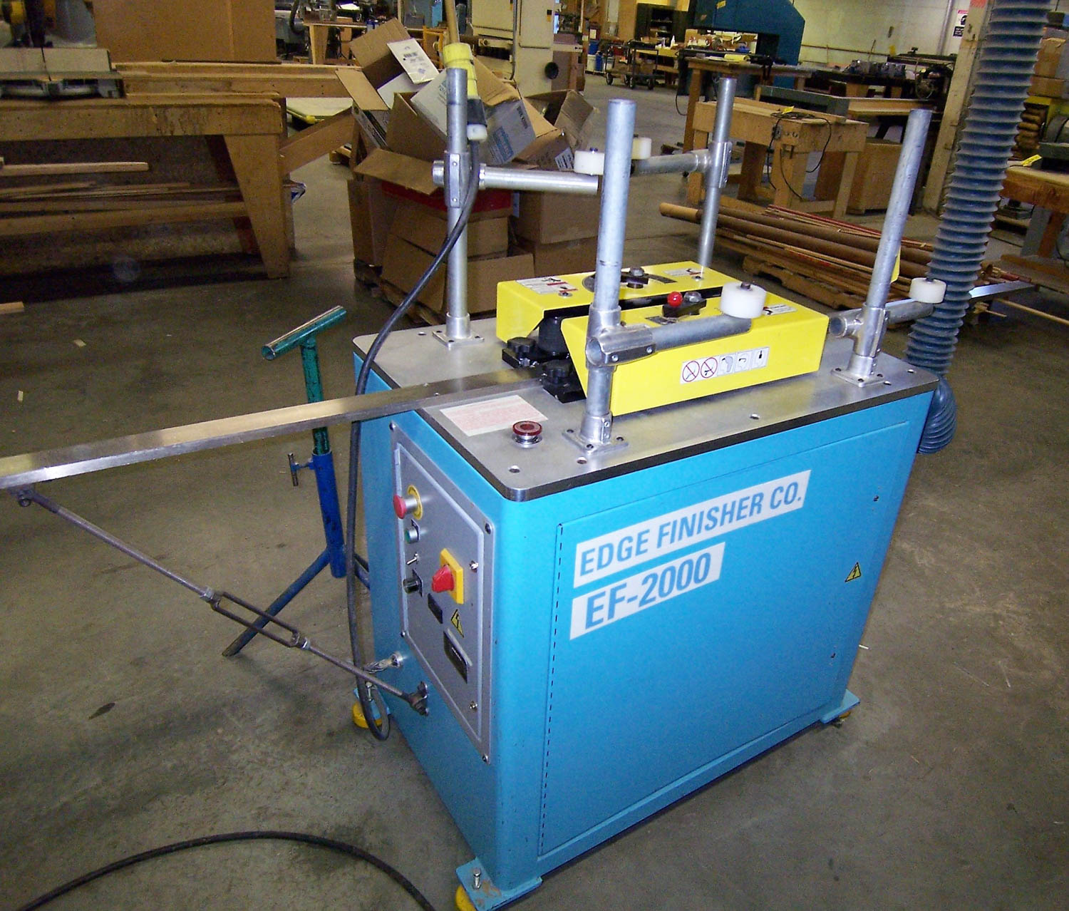 EDGE FINISHER CO. MDL. EF-2000 EDGE FINISHER, S/N: 0503140