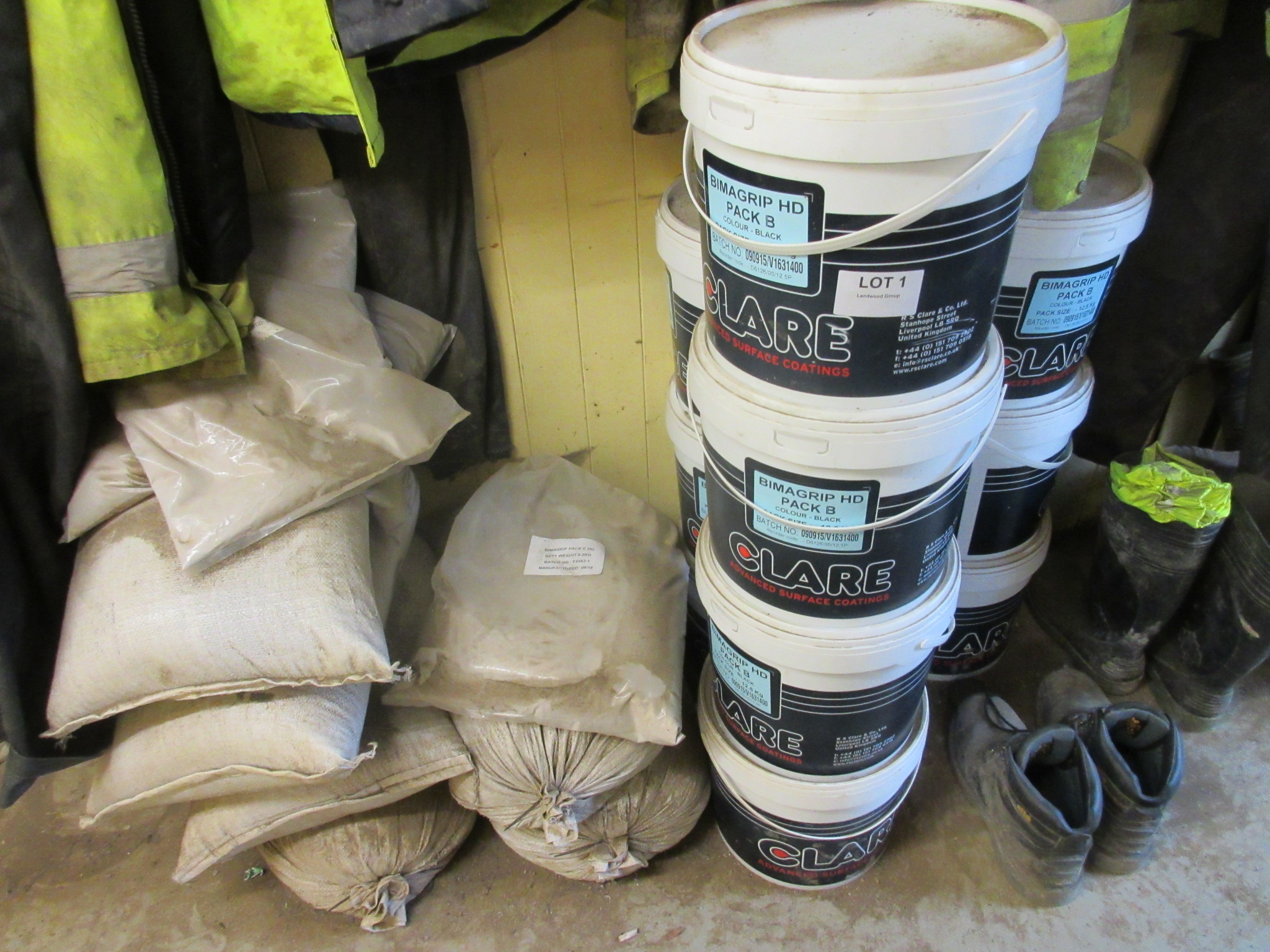 Quantity of Bimagrip HD packs, A, B & C