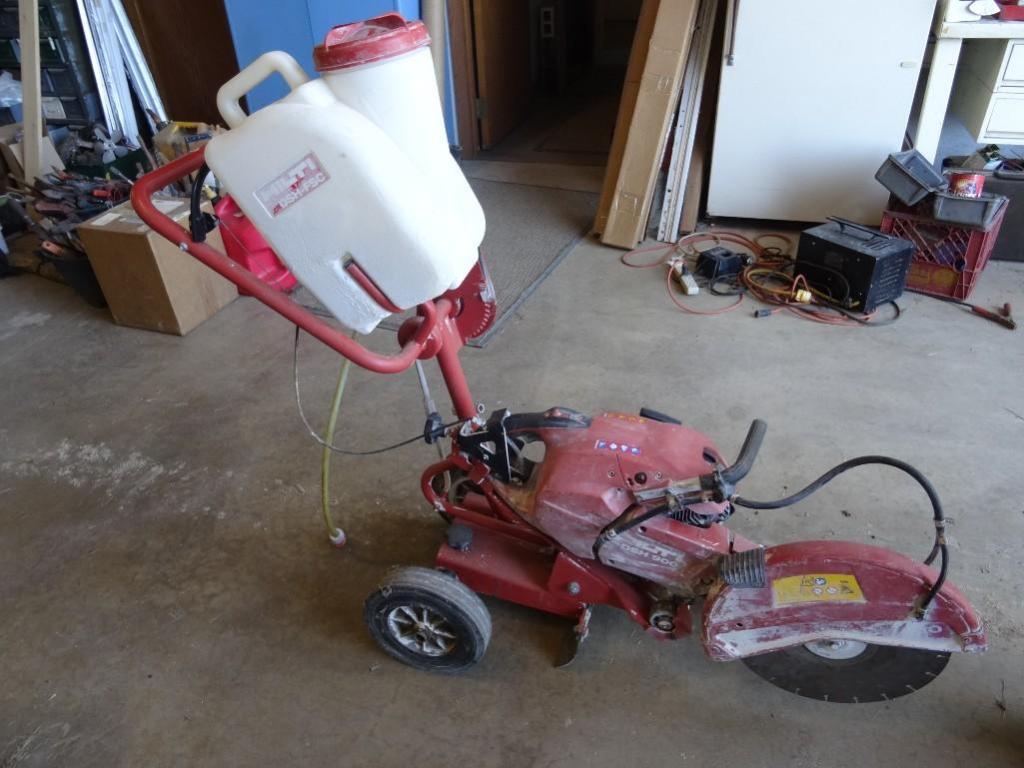 Hilti DSH 900 Concrete Saw w/DSH-FSC Cart