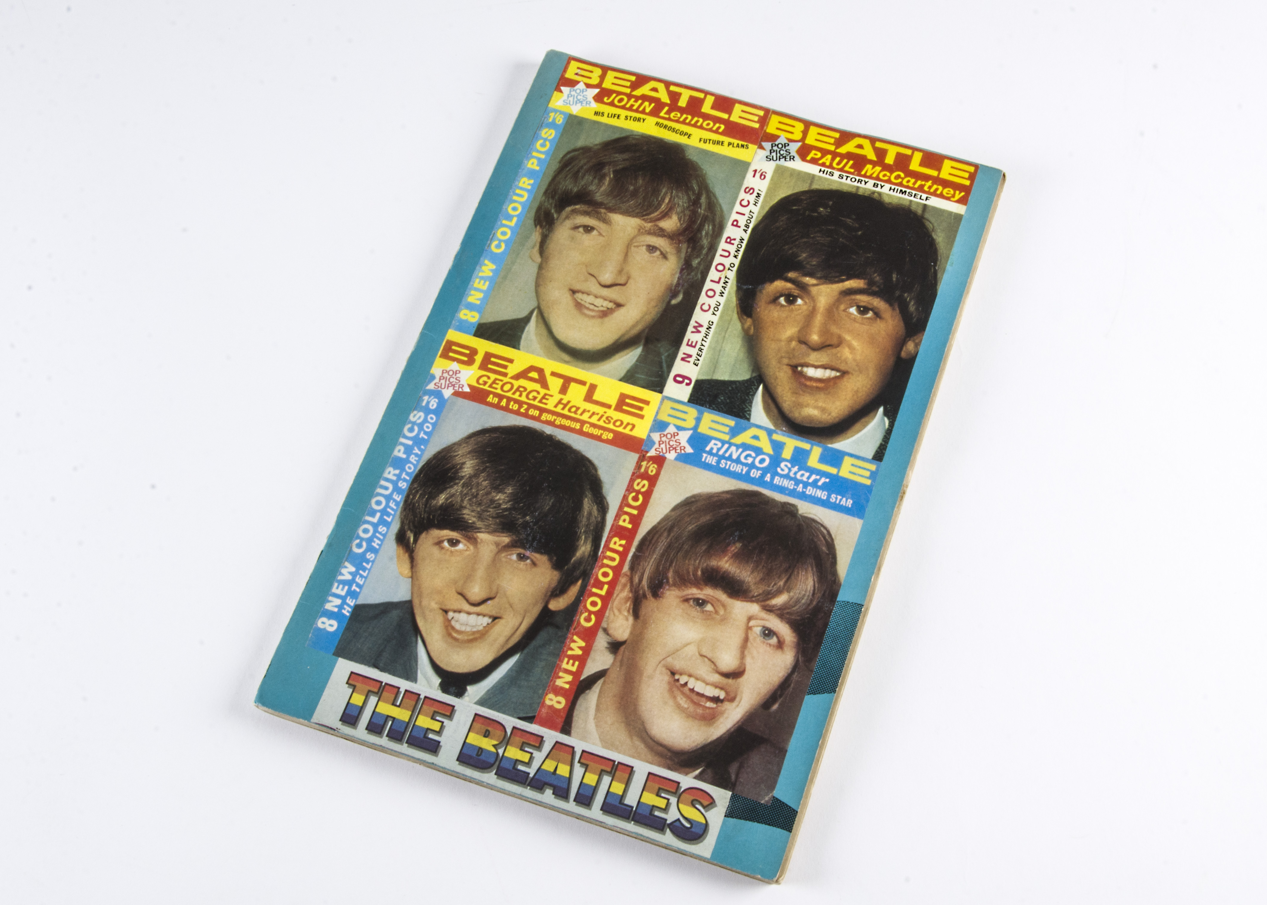 The Beatles, A Beatles Scrapbook - 40 pages, mainly from the 1962 ...