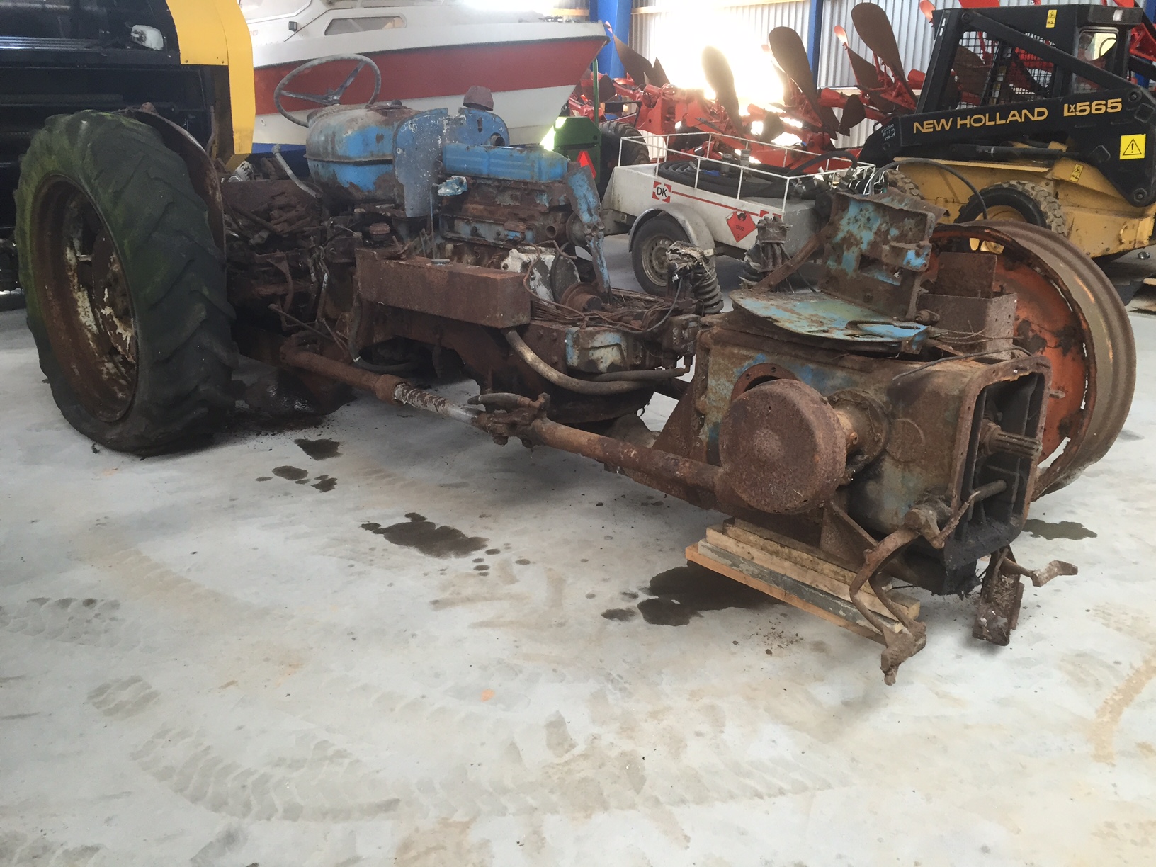 1963 DOE Triple-D diesel TRACTOR Serial No: D283 D283 was originally ...