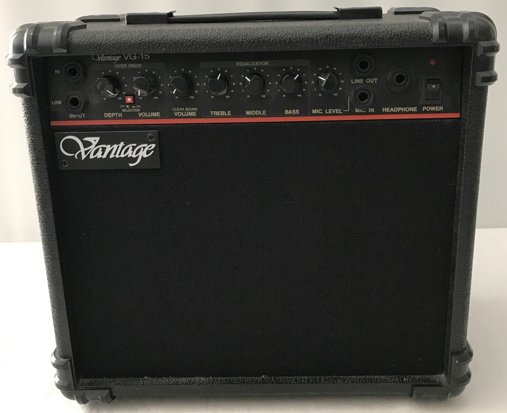 Vantage VG-15 guitar practice amp. Good working condition. Built in ...