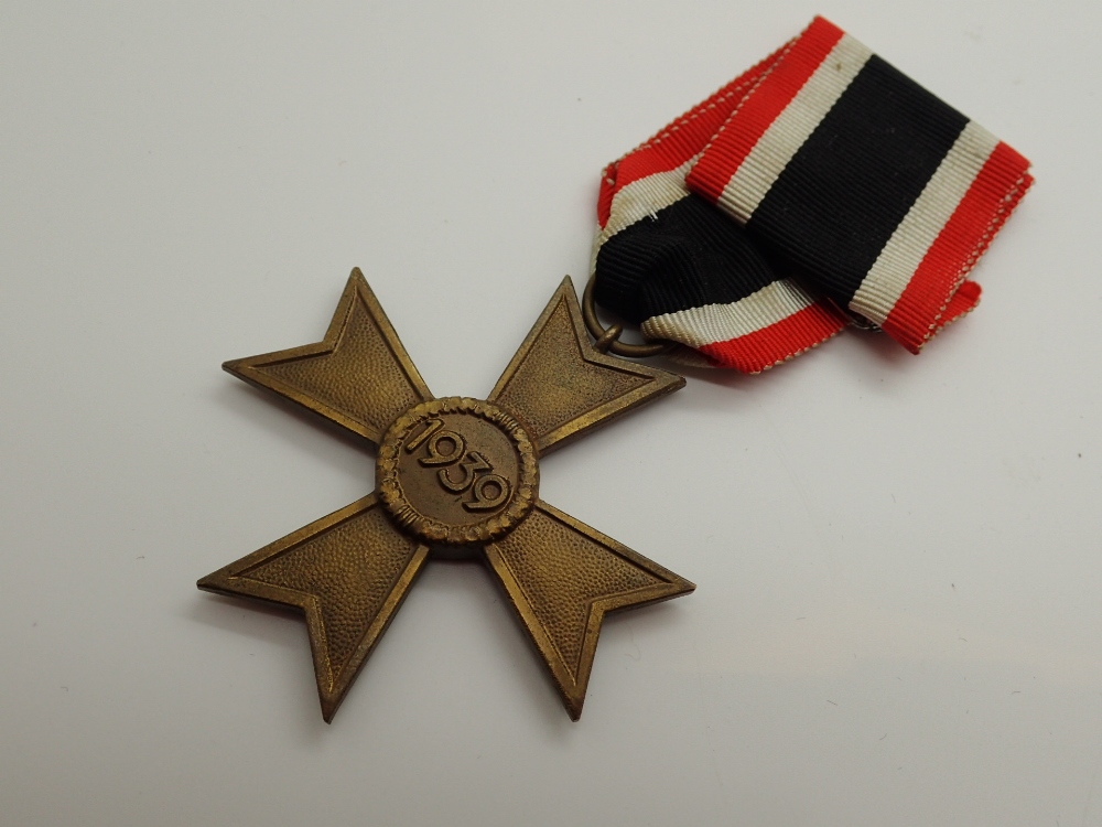 German 1939 Merit Medal cross with ribbon