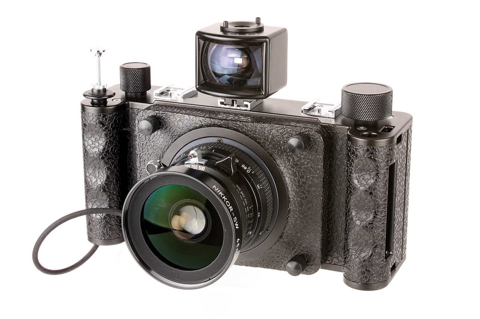 A Photoman 612 Panoramic Camera, black, serial no. 12S10054, with Nikon ...