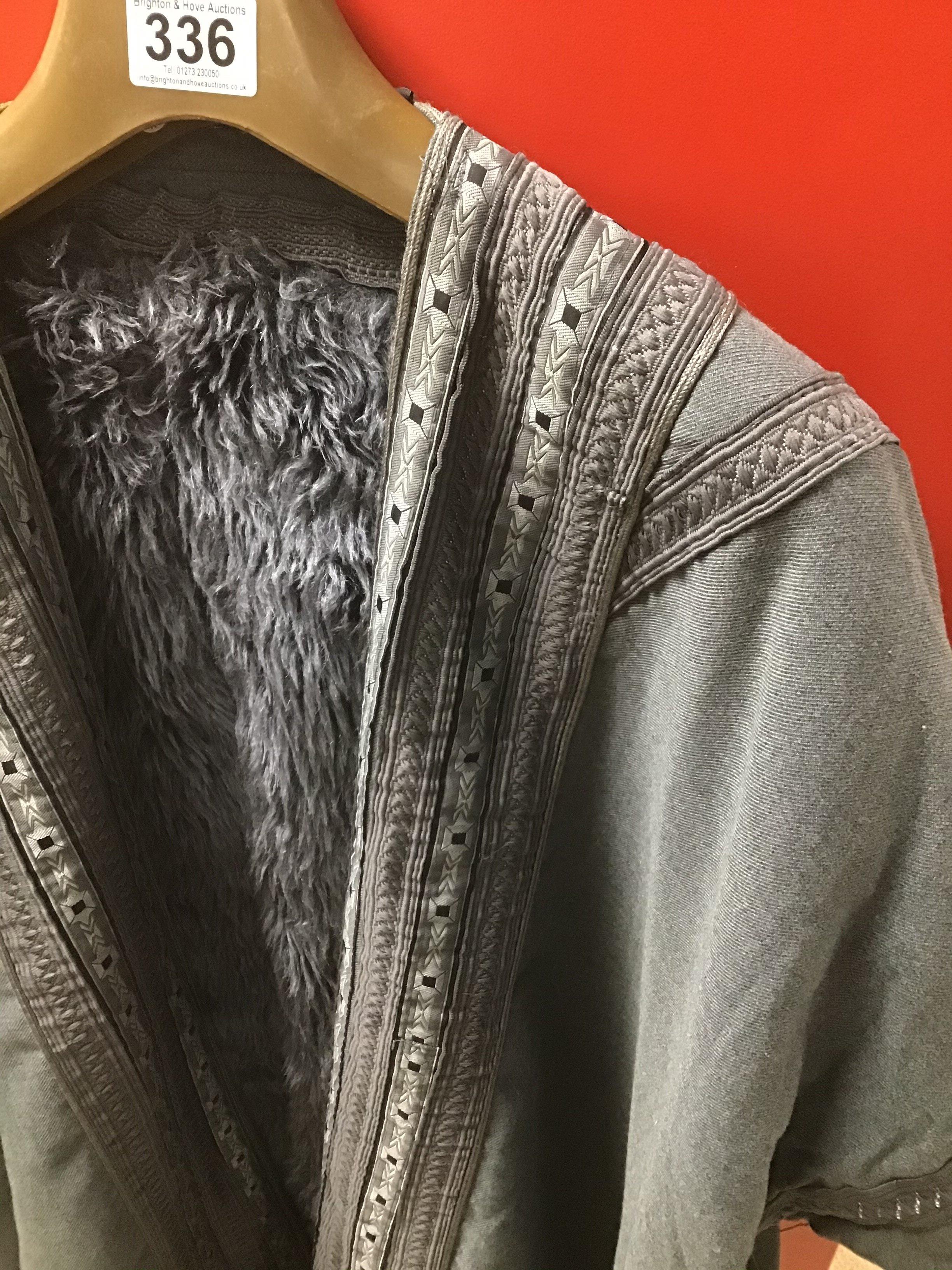 A SAUDI ARABIAN BEDOUIN WINTER COAT, WORN BY BEDOUINS LIVING IN THE ...