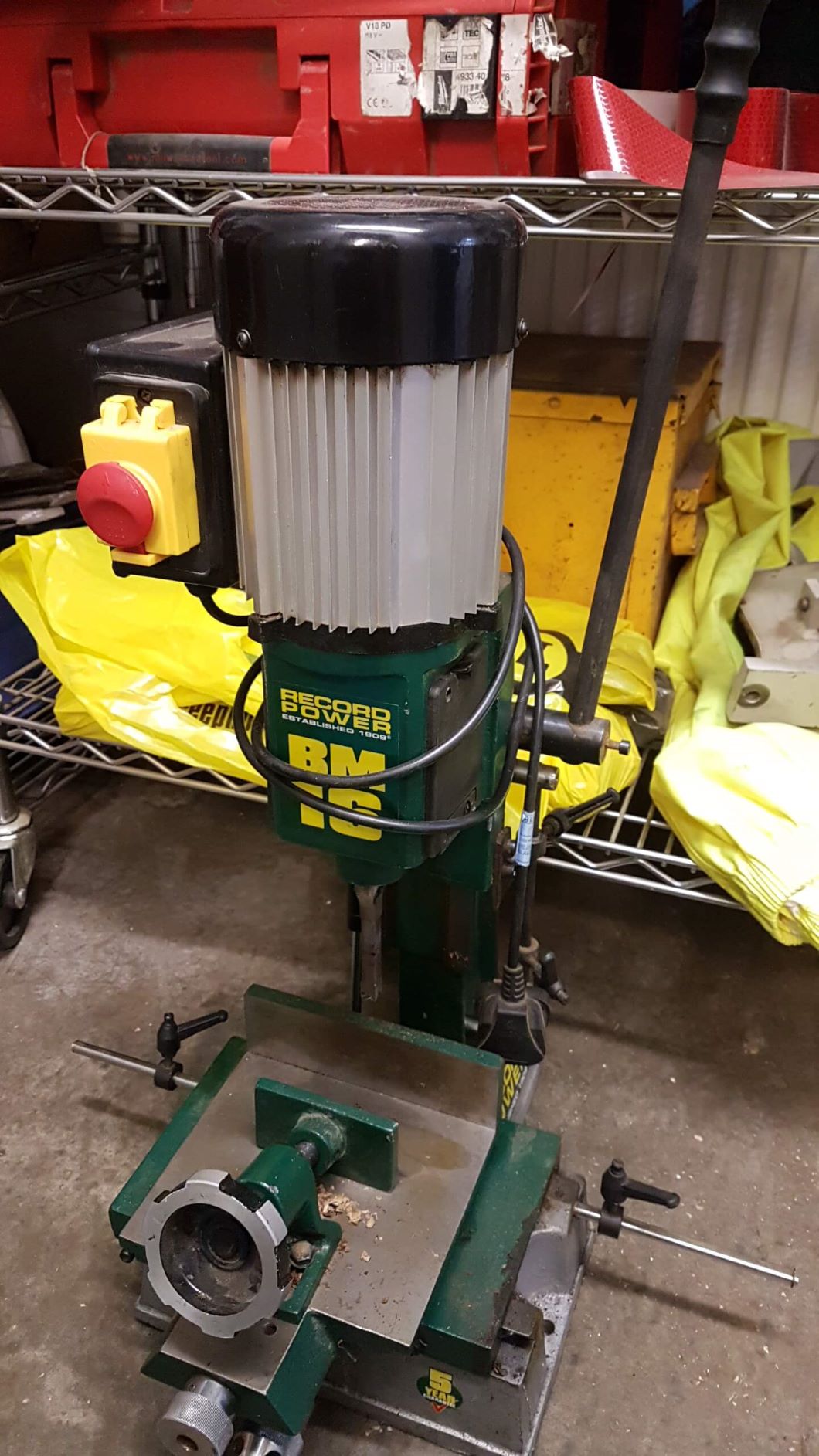 Record Power BM16 Benchtop Morticing Machine (240v)