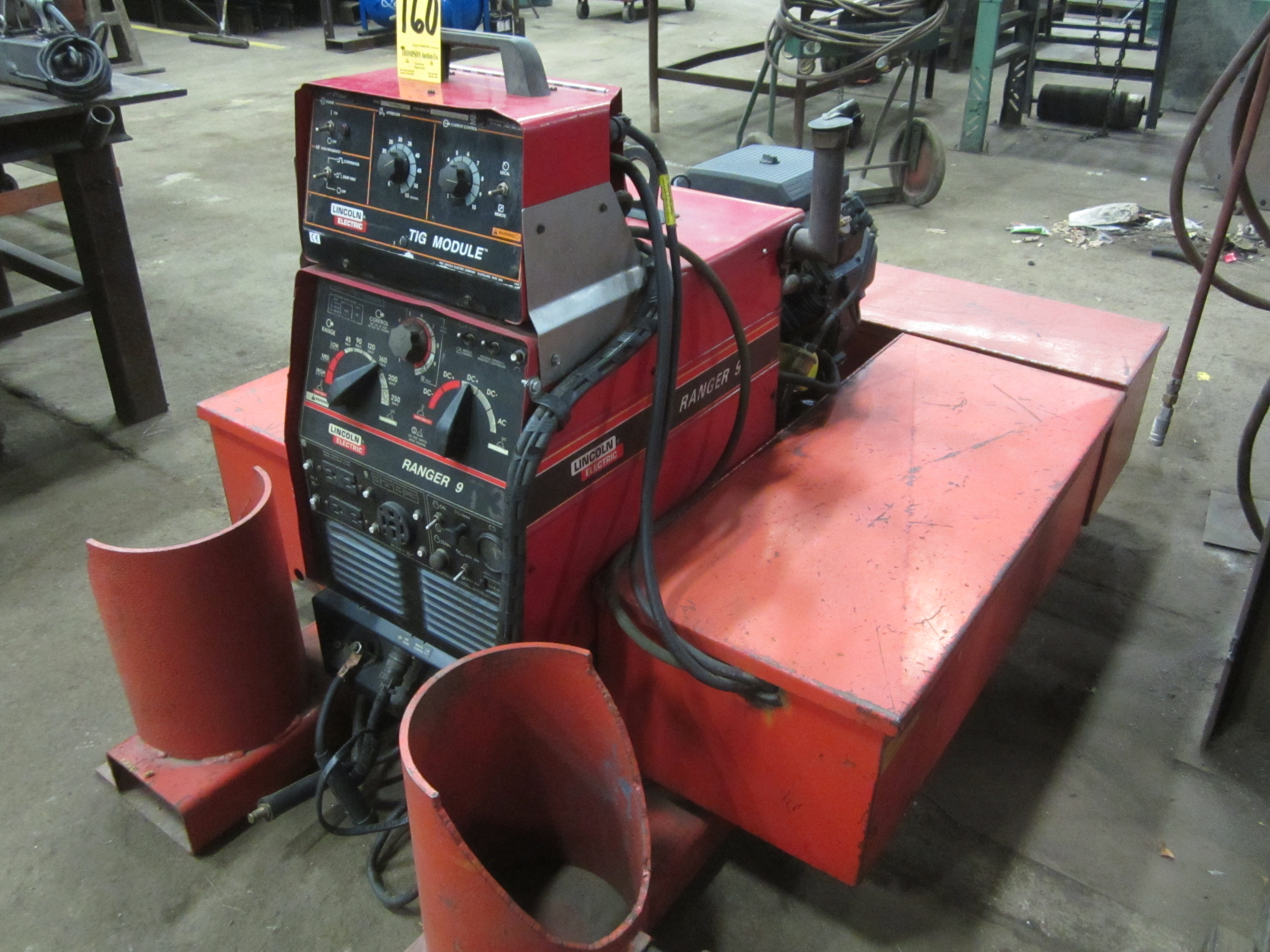 Lincoln Ranger 9 Gas Powered Welder/Generator, s/n U1991100371, with ...