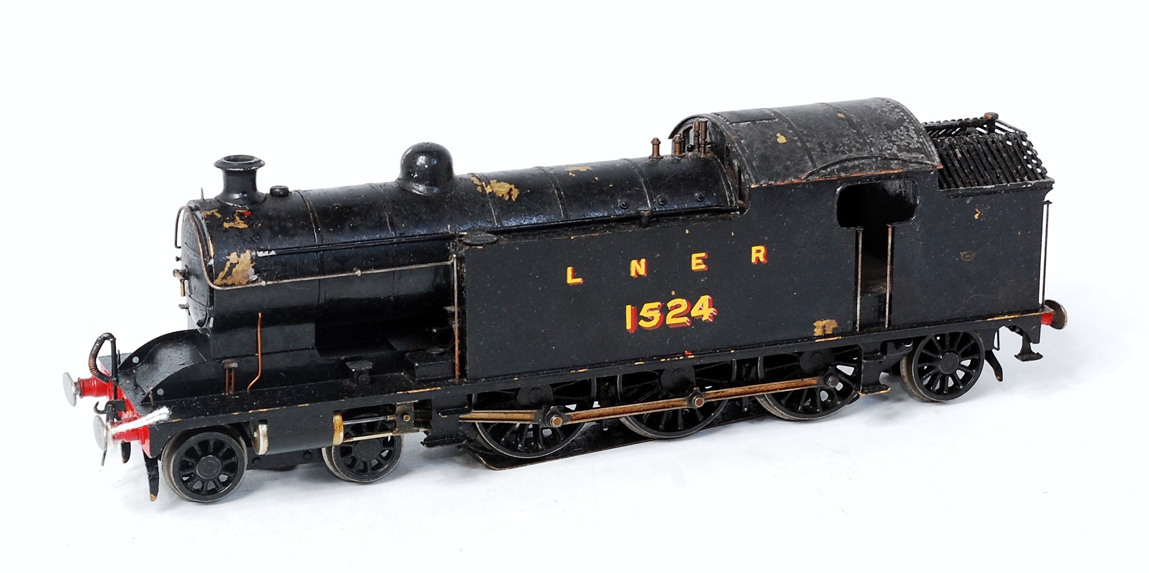 LNER black L1 class 4-6-2 tank engine No. 1524 fitted with can motor ...