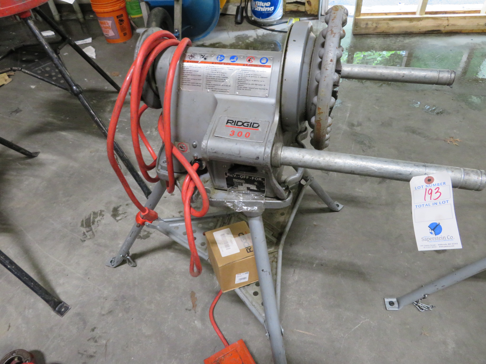 Ridgid #300 Power Drive w/Stand