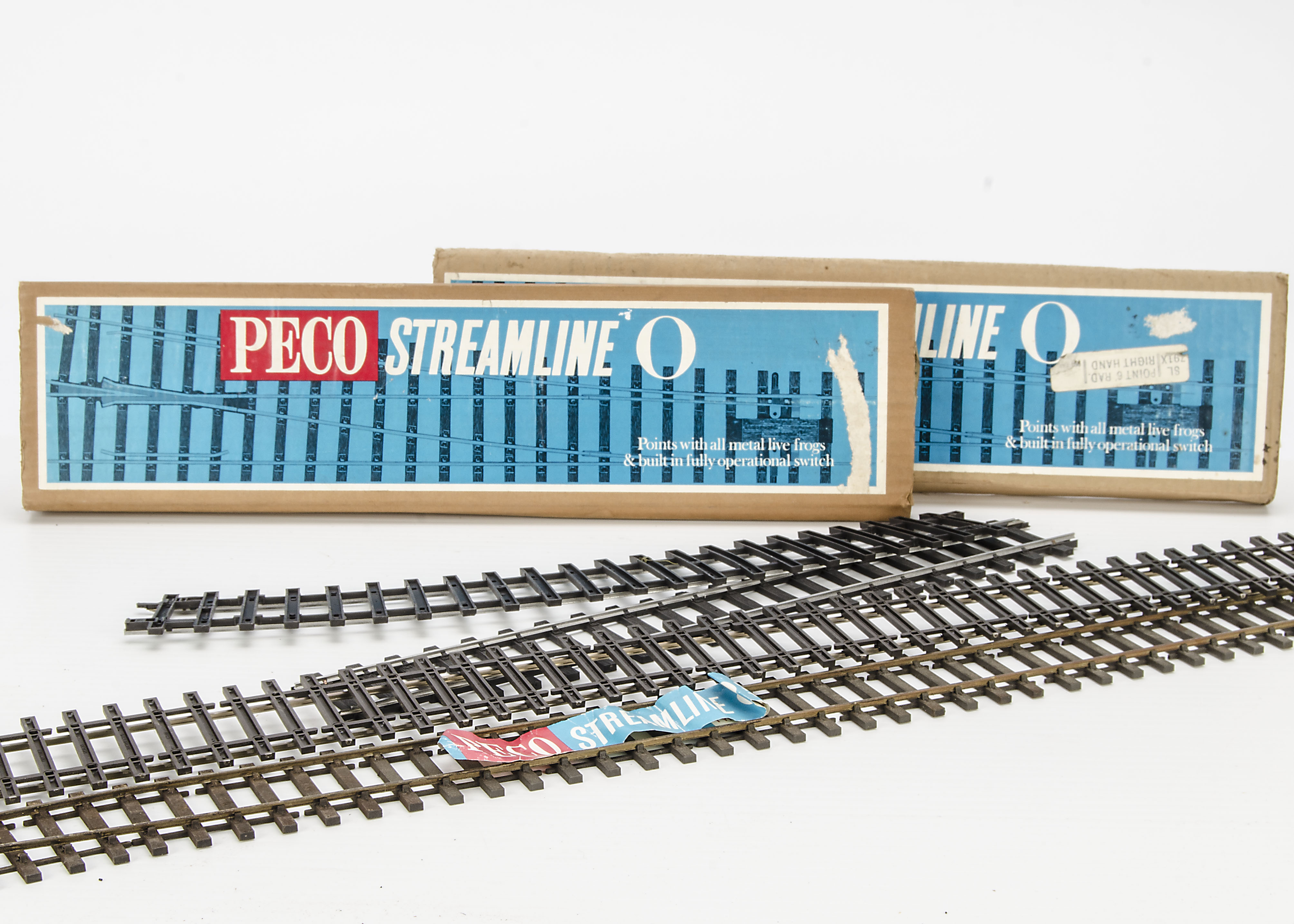 Fine-Scale O Gauge 2-rail Track by Peco Rivarossi and others: including ...