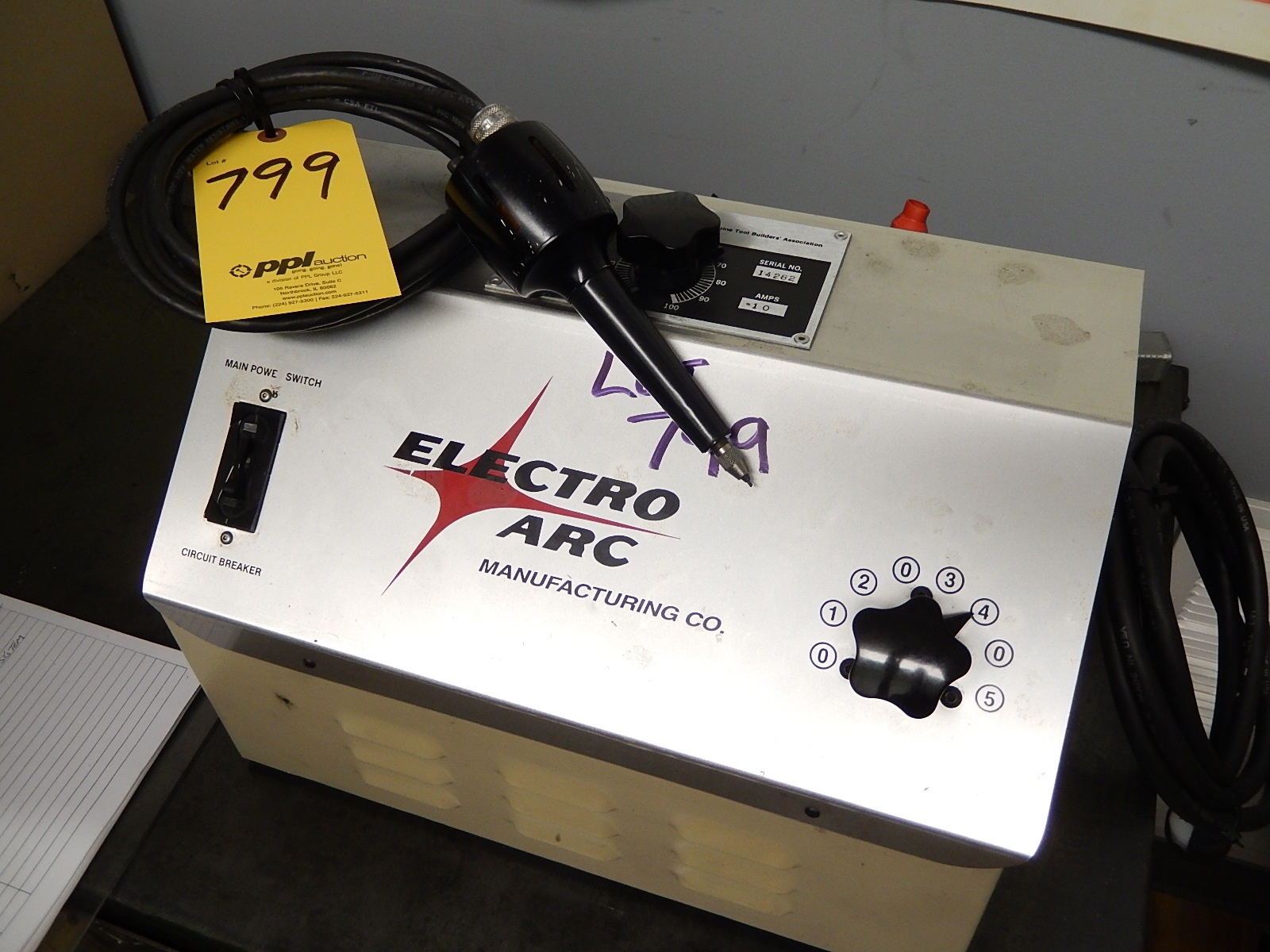 Electro Arc Model F5 Portable Metal Disintegrator