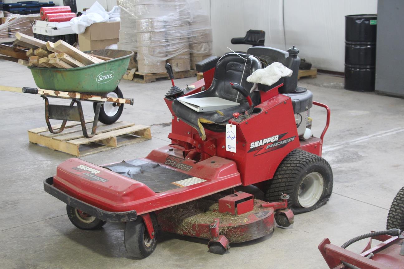 Snapper YZ20484BVE Yard Cruiser 48" Zero Turn Mower, 20hp Briggs ...