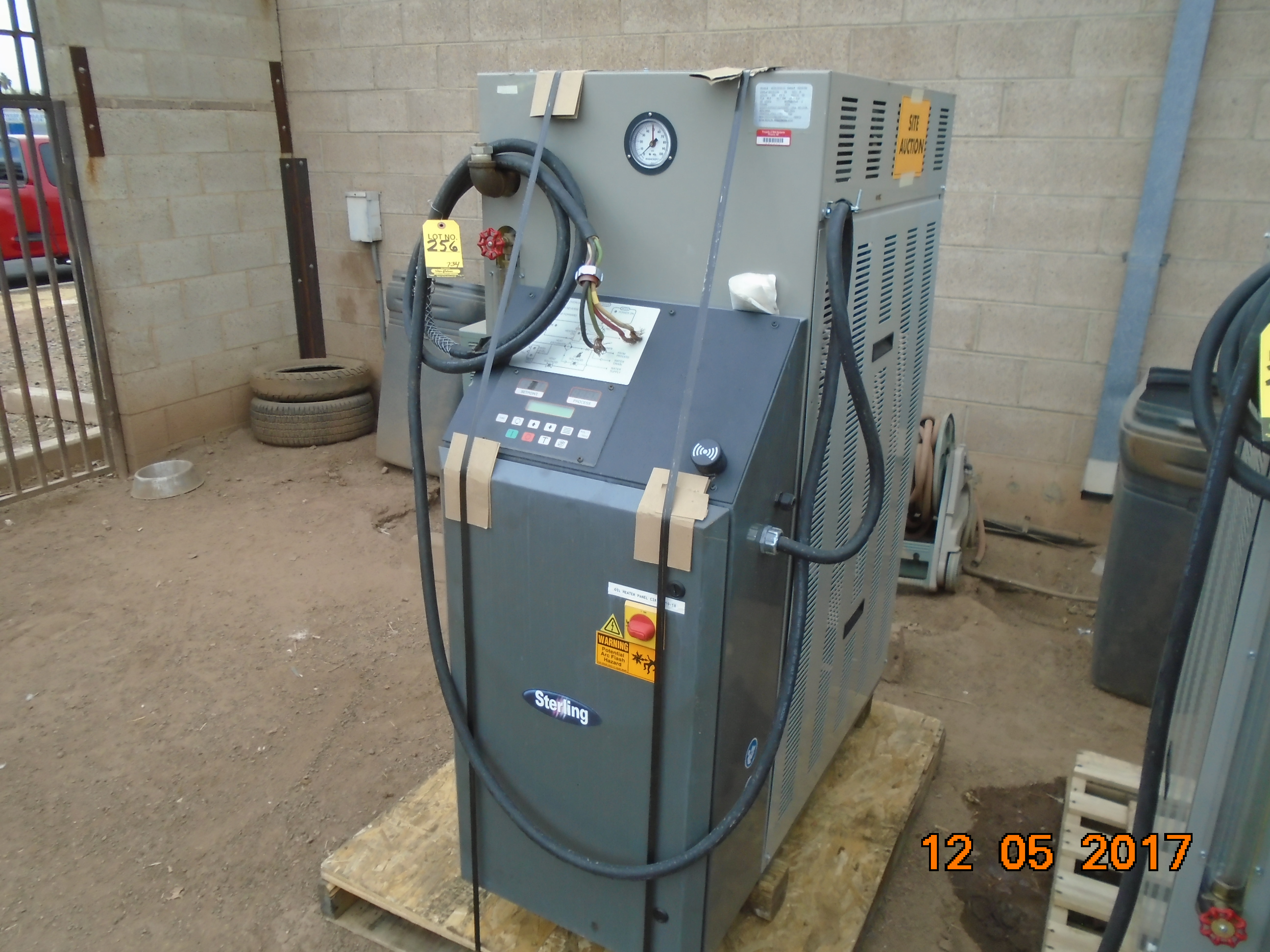 STERLING PORTABLE HOT OIL TEMPERATURE CONTROL UNIT MDL. M2B-2016-U1 ...