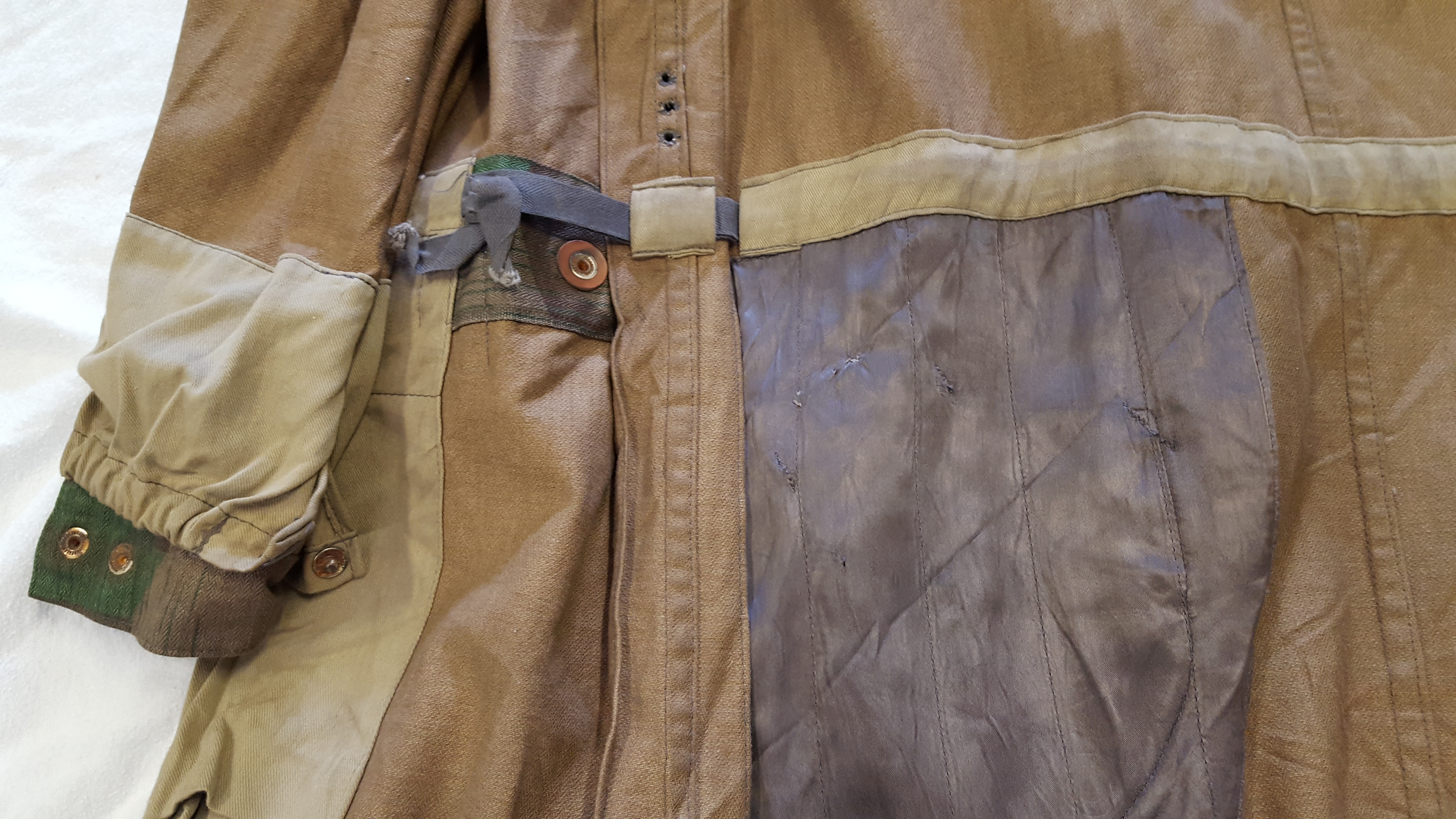 Rare WW2 German paratrooper’s uniform jump smock. Constructed of ...