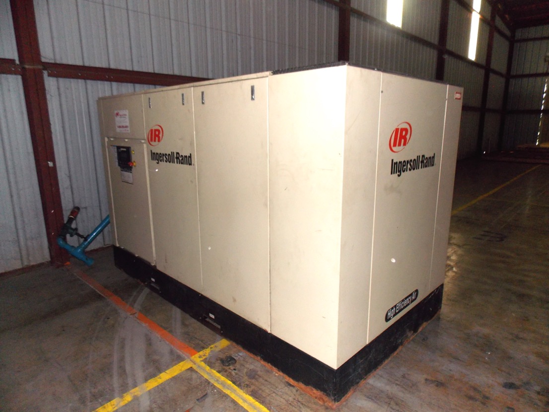 Ingersol Rand 200 HP Air Compressor, Model SSR-EPE200-2S, S/N ...