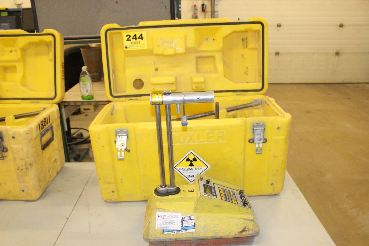 TROXLER MODEL 3411-B NUCLEAR DENSITY GAUGE, S/N 14505