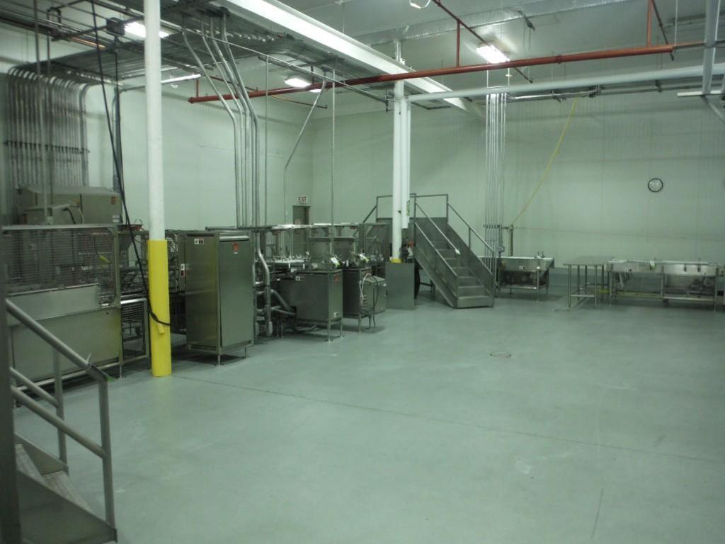 Overview of filling room