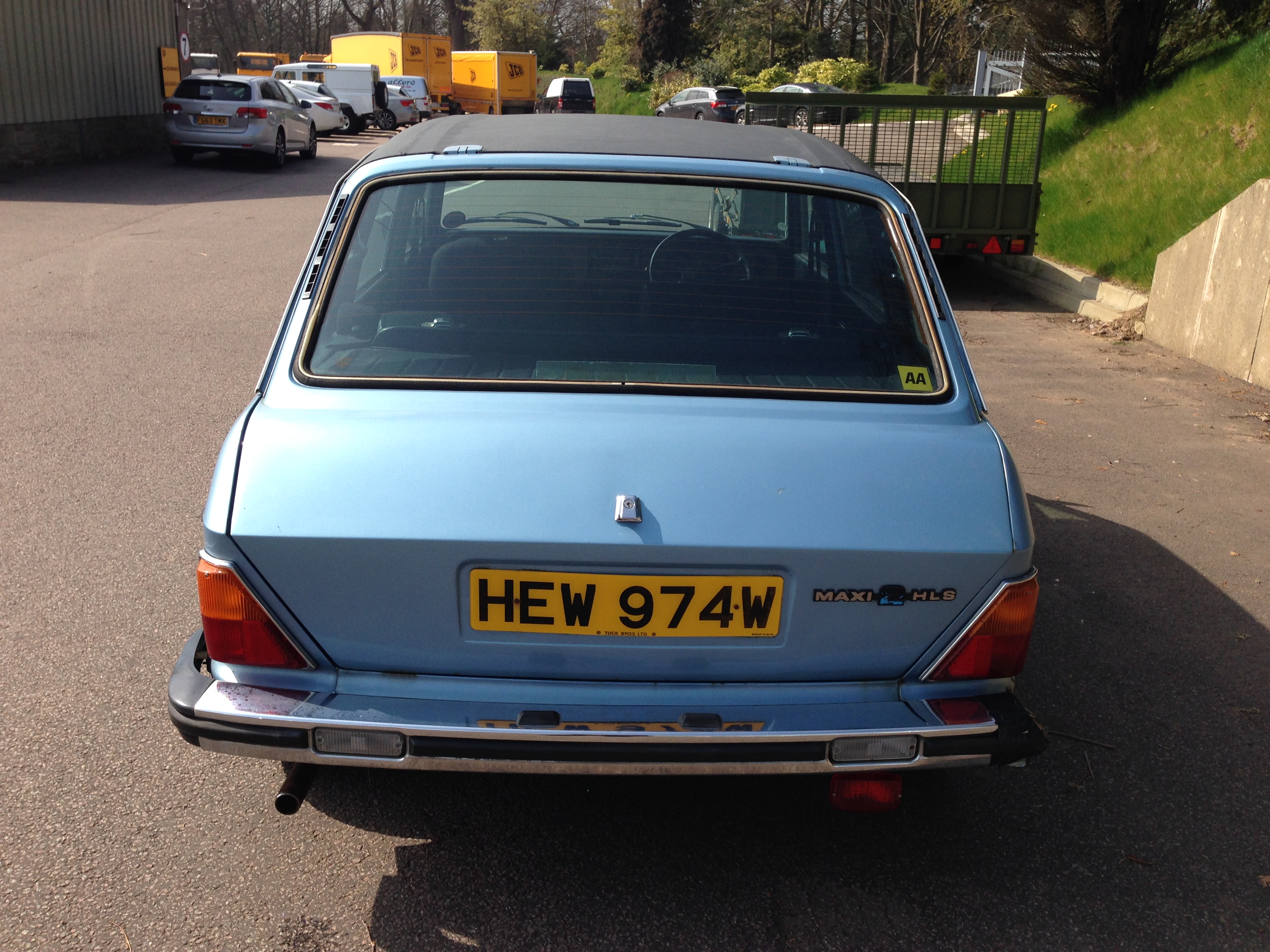 *1981, Austin Maxi 2 1750 HLS 5 Door Hatchback, Reg No. HEW 974W, Blue*
