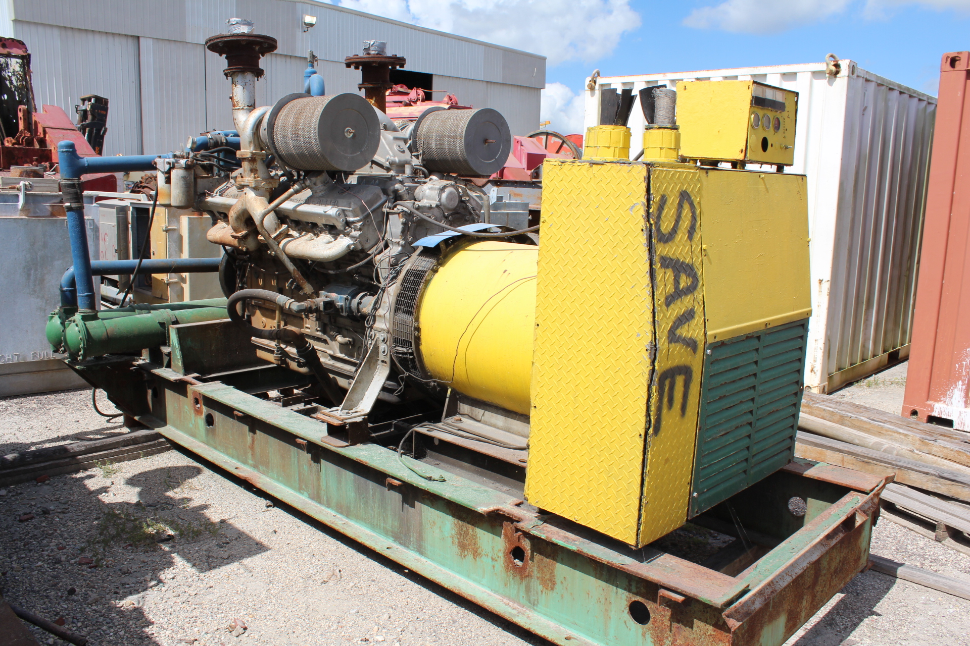 Marathon Model 57.4PSL-4038 750Kw Diesel Generator; Serial Number: NA ...