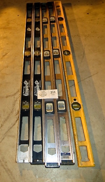 (5) 4ft Levels