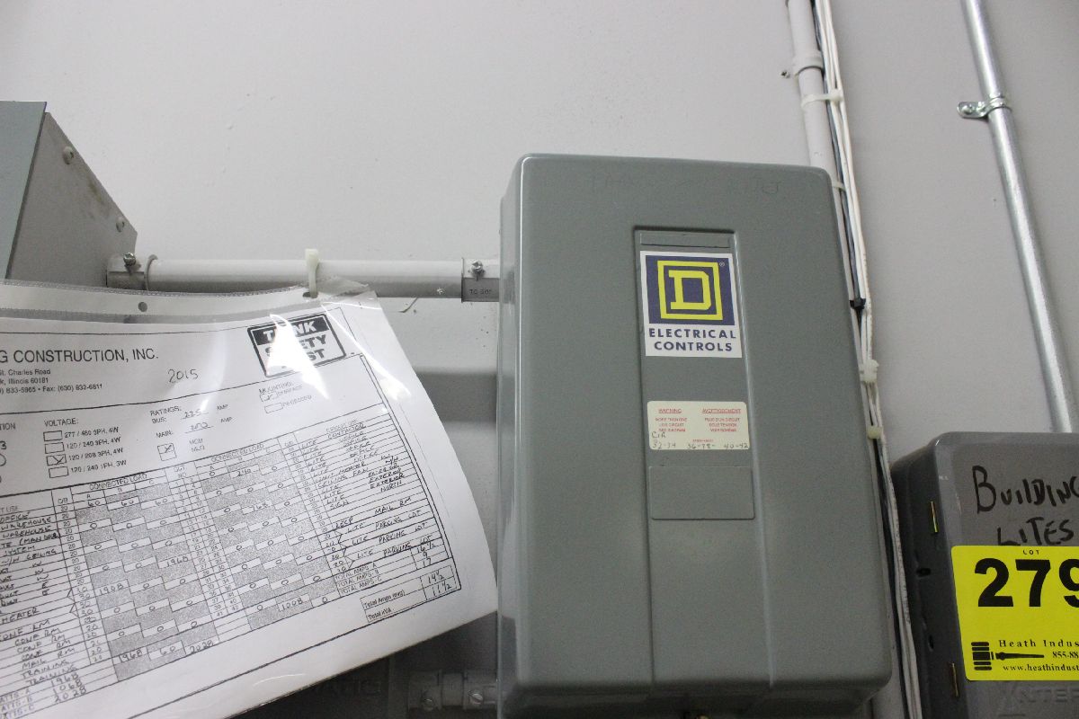 SQUARE D ELECTRICAL BOXES'