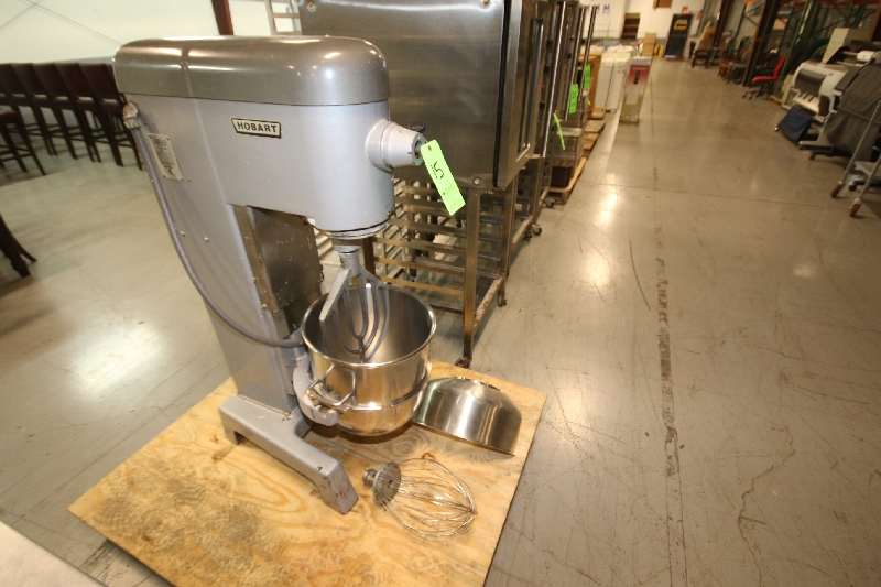 Hobart 3-Speed 40 Qt. Commercial Mixer, Model 0340, S/N 31-1182-980, 1 ...