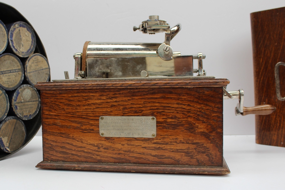 The Edison bell consolidated phonograph Co "The Empire" phonograph in ...