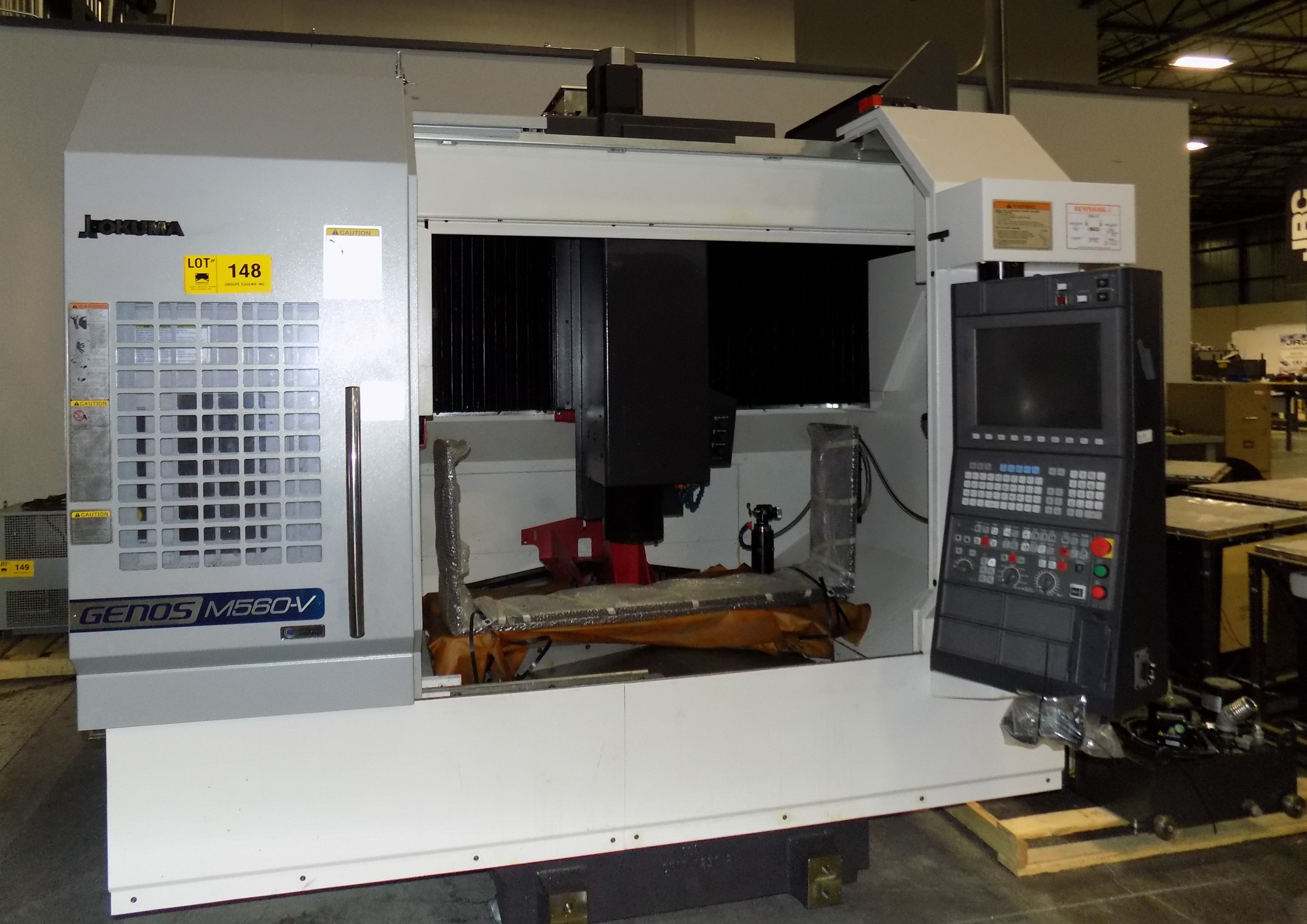 OKUMA (03/2018) GENOS M560-V CNC VERTICAL MILLING MACHINE WITH OKUMA ...