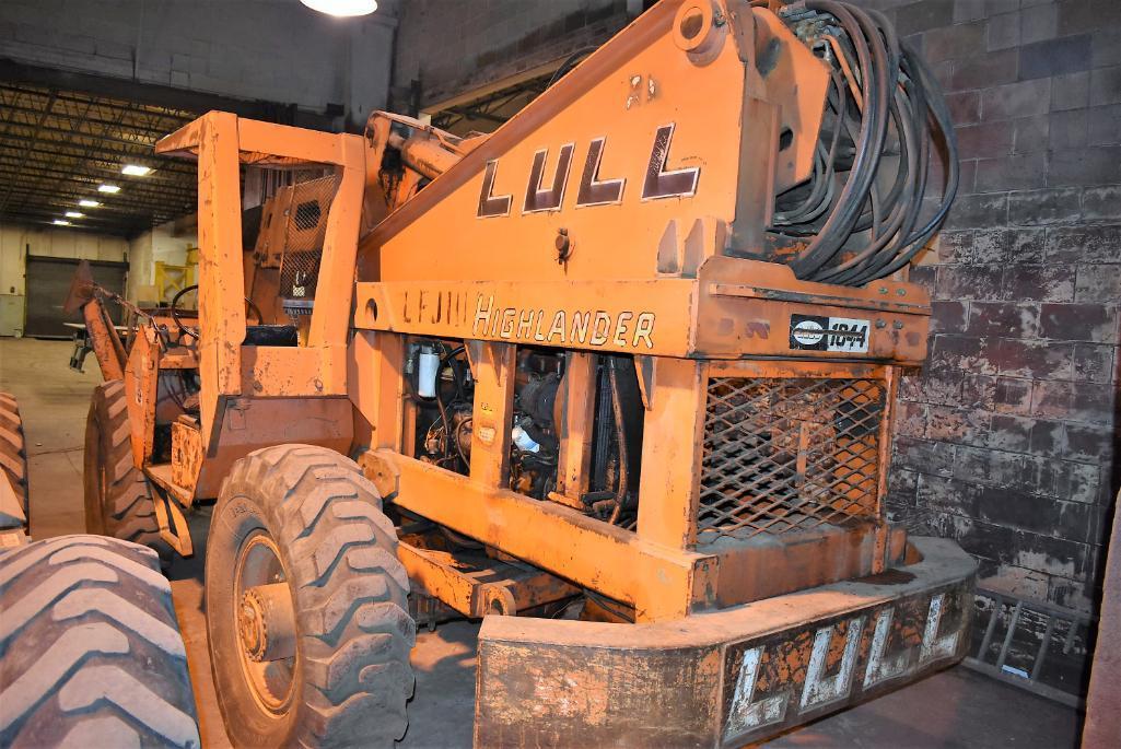 Lull Model 1044 Highlander 10,000 LB Cap. 4x4x4 Telescopic Forklift S/N ...