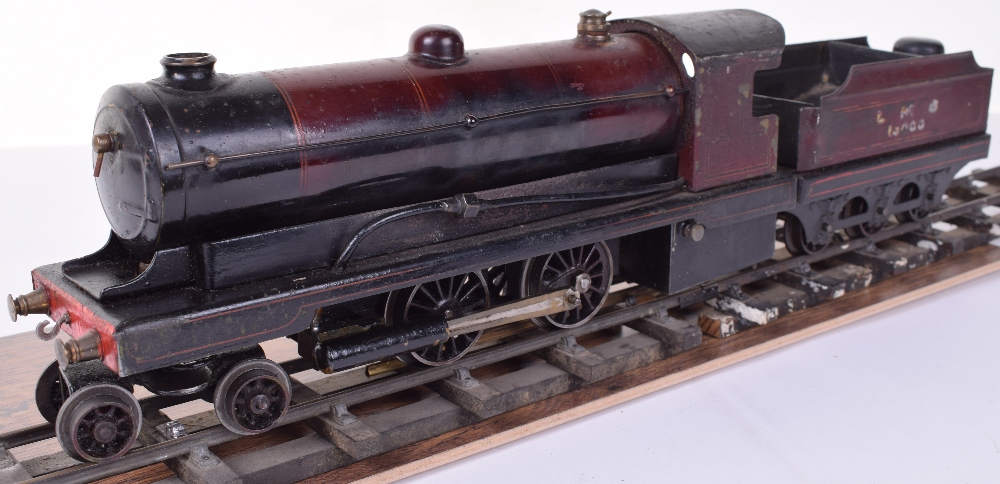 Bowman 0 gauge live steam 4-4-0 locomotive and LMS 13000 tender, model ...