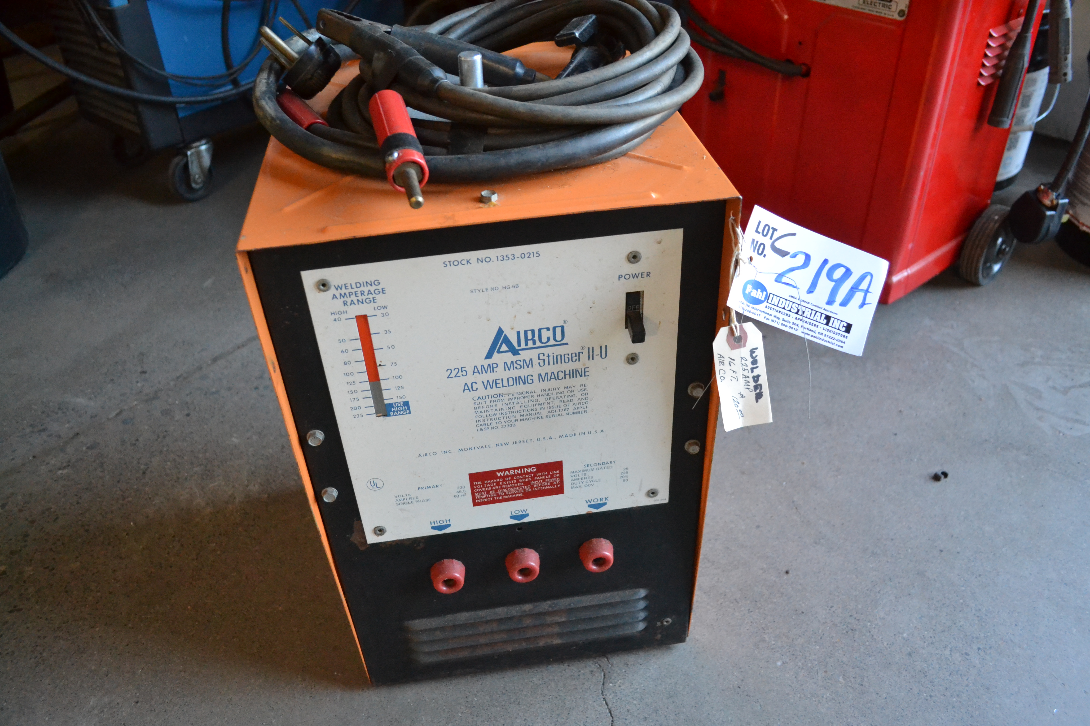 Airco 225 amp Welding Machine
