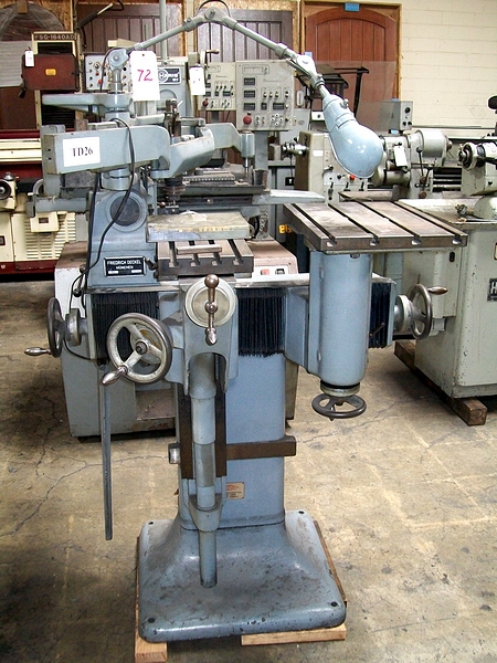 Friedrich Deckel Munchen Pantograph Machine Mdl. GK21 4600-4654
