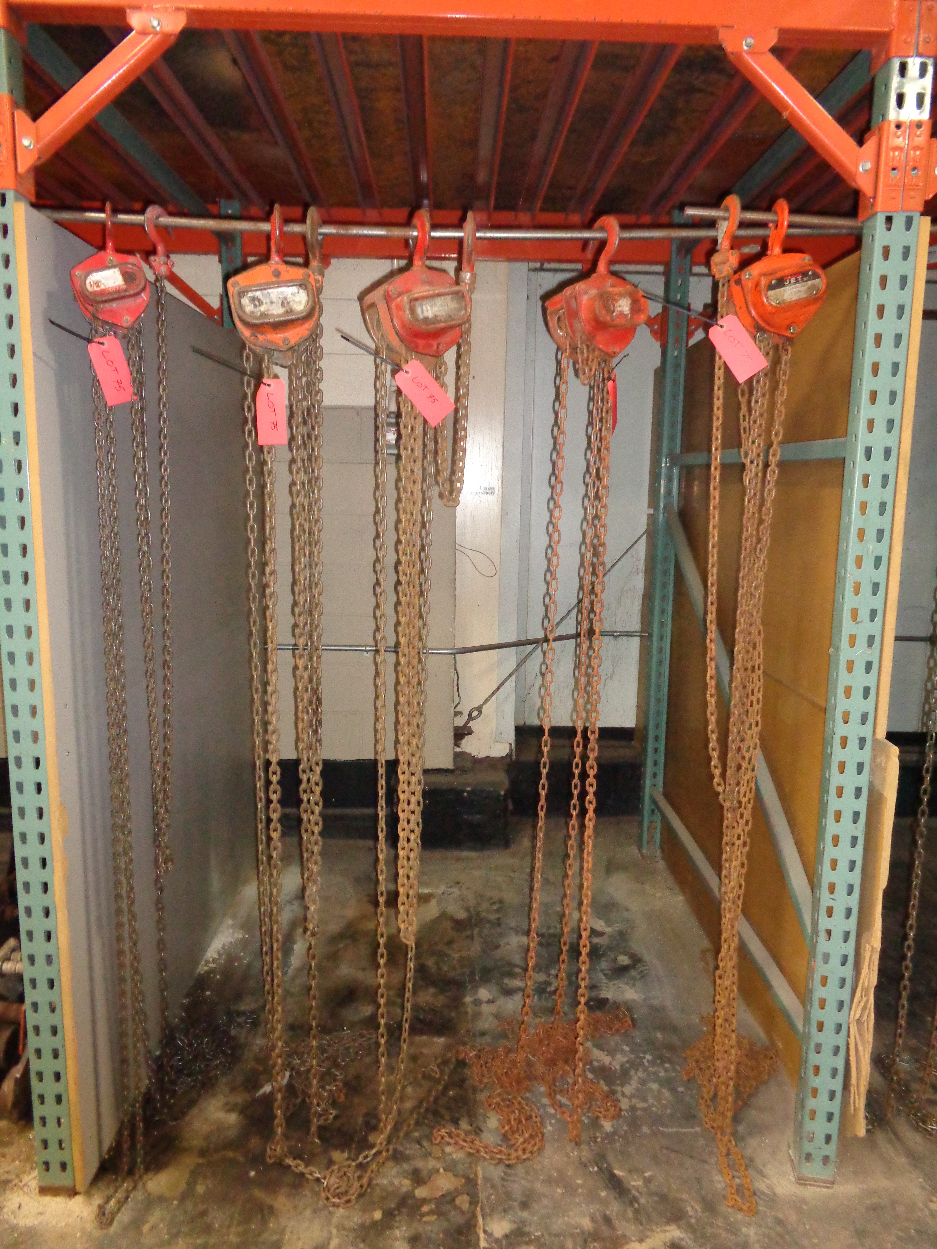 1- Coffing- Model LHH-1/2B 1/2 Ton Chain Hoist with 20' Lift Height 3 ...