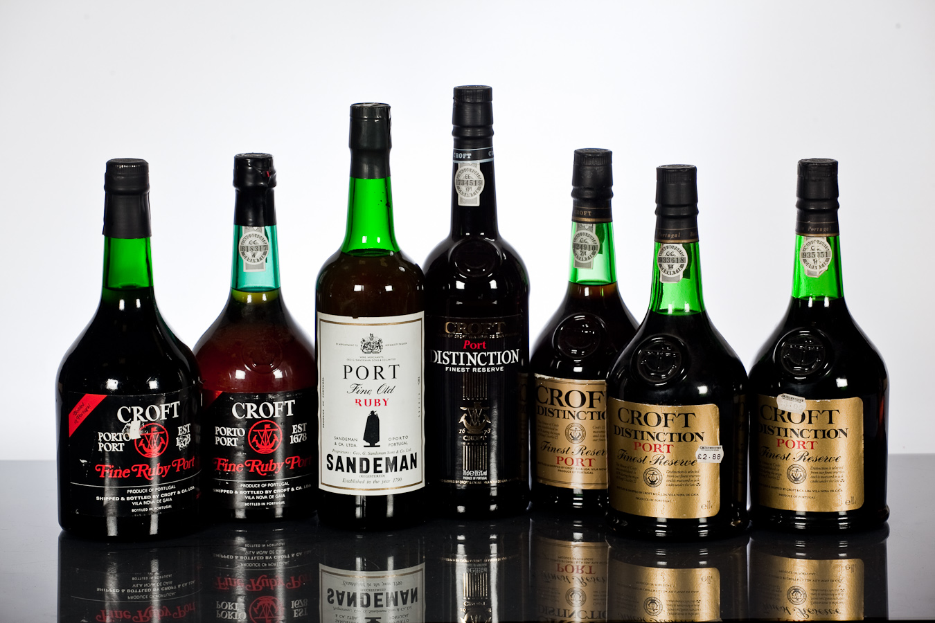 CROFT FINE RUBY PORT 26 2/3 fl oz, no strength stated. CROFT ...