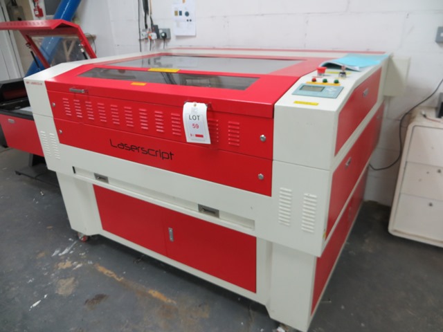 Laserscript HPC LS1290 laser cutter 1705mm (L) x 1365mm (W) x 1090mm (H ...